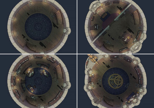 The Grand Mage Tower Map | 2-Minute Tabletop