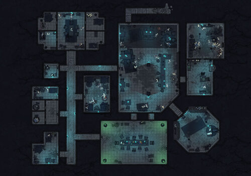 The Underground Sanctuary Pack | Maps & Assets