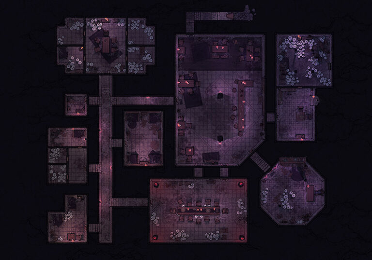The Underground Sanctuary Pack | Maps & Assets