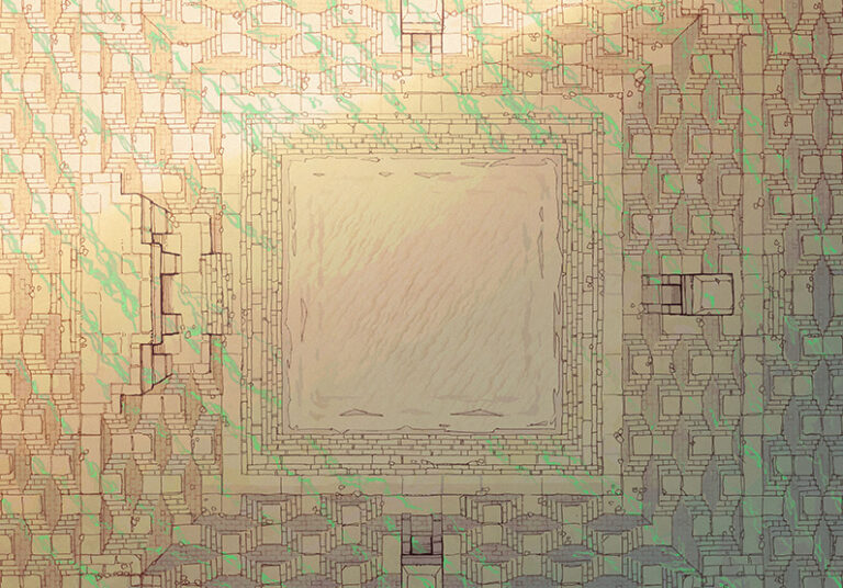 The Arena of Earth battle map by 2-Minute Tabletop