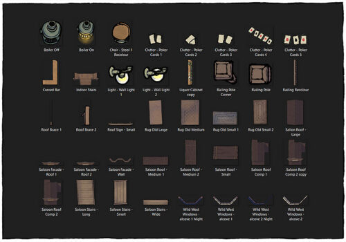 The Wild West Saloon Battle Map | 2-Minute Tabletop