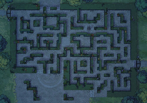 The Hedge Maze Battle Map | 2-Minute Tabletop The Hedge Maze Battle Map | 2-Minute Tabletop