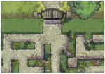 The Hedge Maze Battle Map | 2-Minute Tabletop