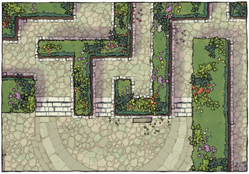 The Hedge Maze Battle Map | 2-Minute Tabletop The Hedge Maze Battle Map | 2-Minute Tabletop