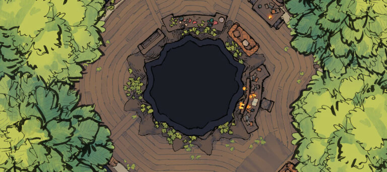 The Tree House Battle Map | 2-Minute Tabletop