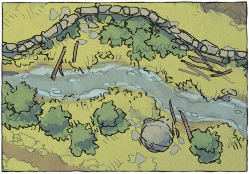 The Farmer's Fields battle map by 2-Minute Tabletop