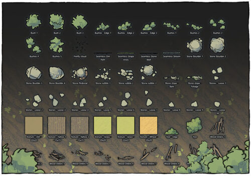 The Farmer's Fields Battle Map | 2-Minute Tabletop