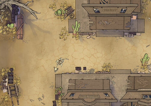 The Wild West High Street Pack | Maps & Assets