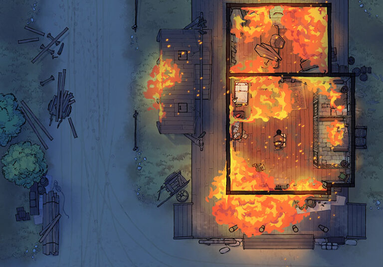 The Wild West Sheriff's Office Pack | Maps & Assets