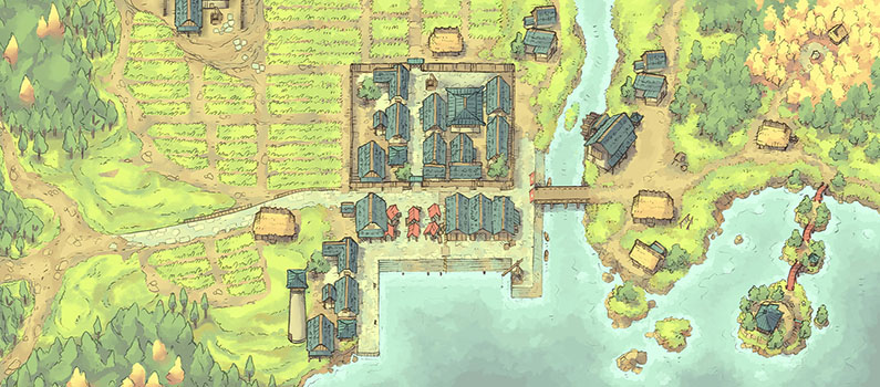 The Coastal Town Expansion by Inku No Neko | 2-Minute Tabletop