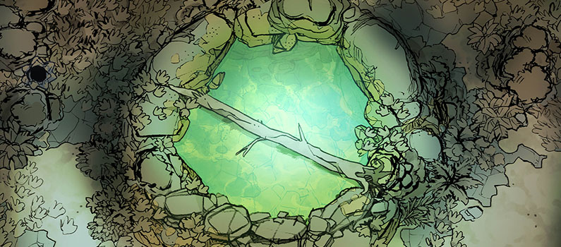 A New 'Radioactive' Variant for our Sacred Spring Map | 2-Minute Tabletop