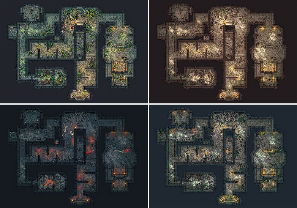 Xibalba Entrance The Sanctum Of Xibalba Pack | Maps & Assets By