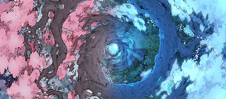 The Mana Tree Battle Map | 2-Minute Tabletop