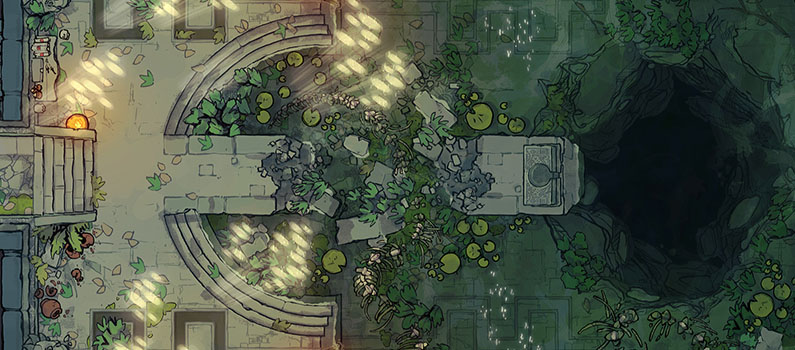 The Ossuary of Xibalba Battle Map | 2-Minute Tabletop