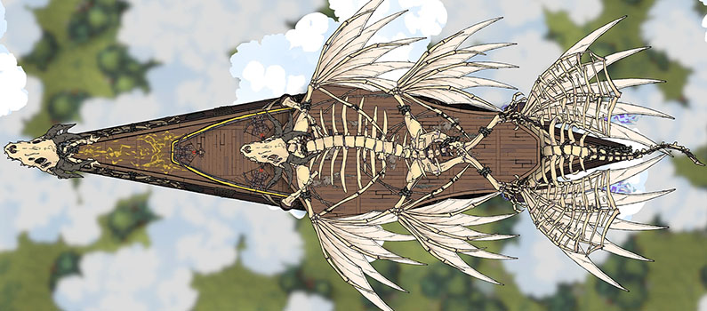 The Dragon Hunting Airship by Uchideshi | 2-Minute Tabletop