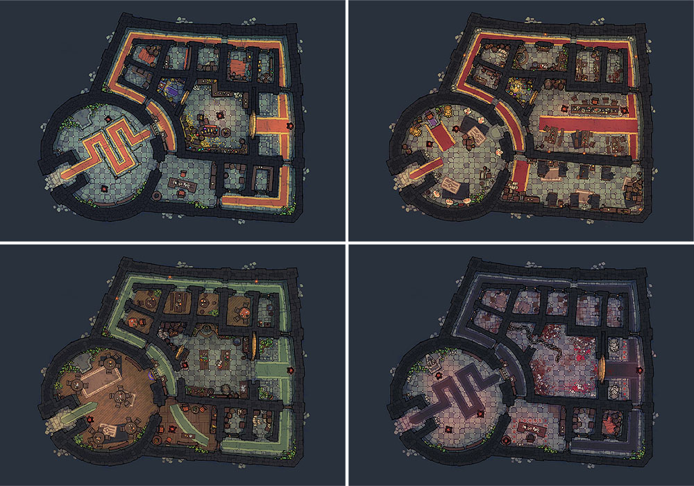 The Royal Bank Pack | Maps & Assets by 2-Minute Tabletop