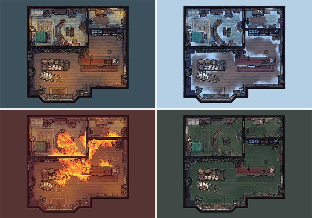 The Trading Post Pack | Maps & Assets by 2-Minute Tabletop