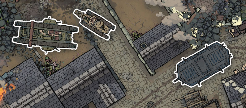 WW1 Tank Map Assets | 2-Minute Tabletop
