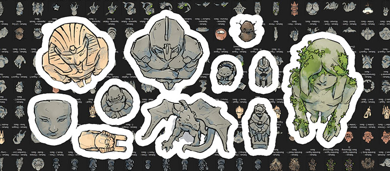 Statue Map Assets | 2-Minute Tabletop