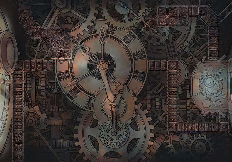 Clockwork Construction Battle Map by 2-Minute Tabletop | 2 Maps