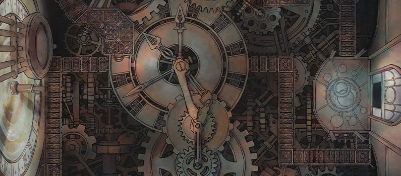 The CLOCKWORK CONSTRUCTION Battle Map | 2-Minute Tabletop