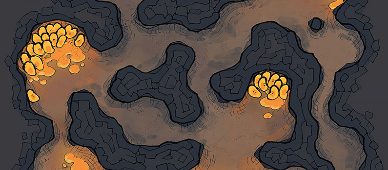 The Ant Colony Battle Map | 2-Minute Tabletop