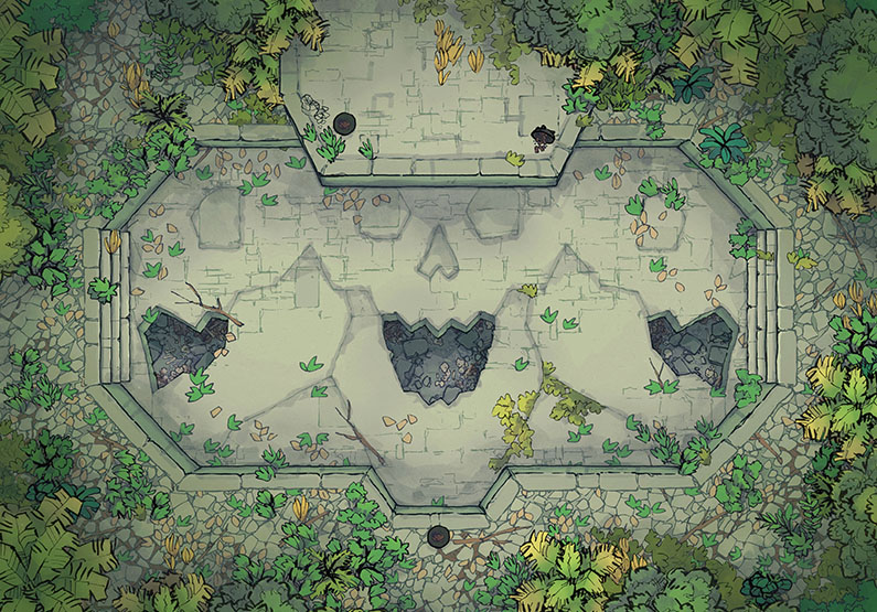 Bone Pit of Xibalba by 2-Minute Tabletop | 2 Maps