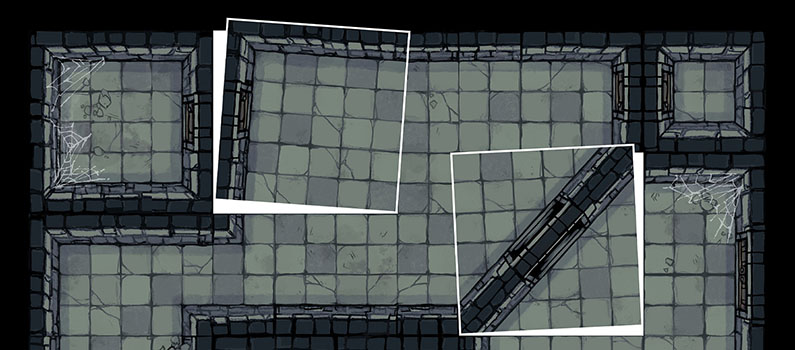 The DUNGEON MAP TILES | 2-Minute Tabletop