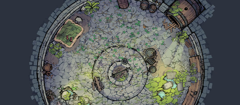 A New ABANDONED Variant for our Dwarven Burrow Map | 2-Minute Tabletop