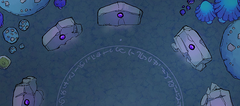 Fey Crossing Henge by GhostQuartzGrey | 2-Minute Tabletop