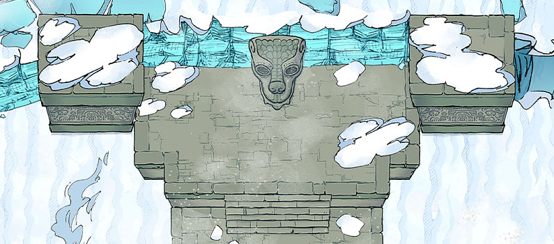Ice Temple Dungeon by Cora | 2-Minute Tabletop