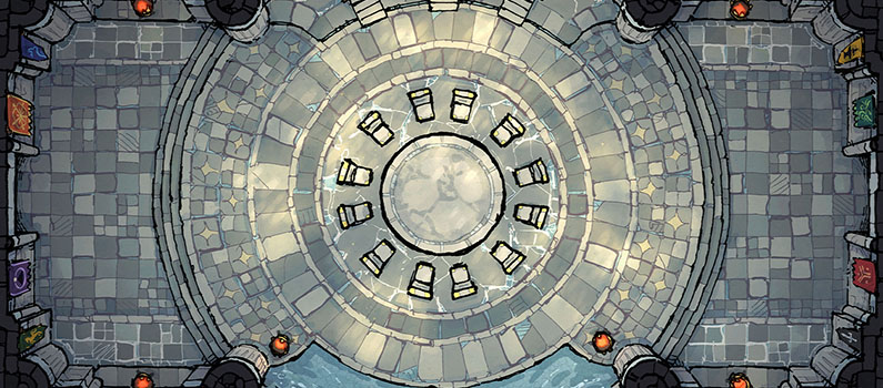 The ROUND TABLE Battle Map | 2-Minute Tabletop