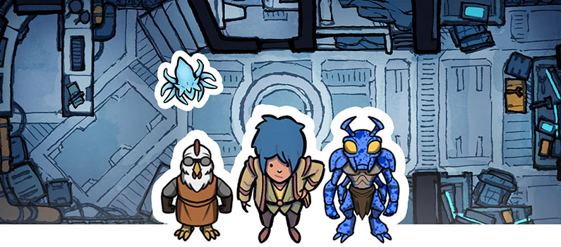 Stellar Crew – Premade Sci-Fi NPCs | 2-Minute Tabletop