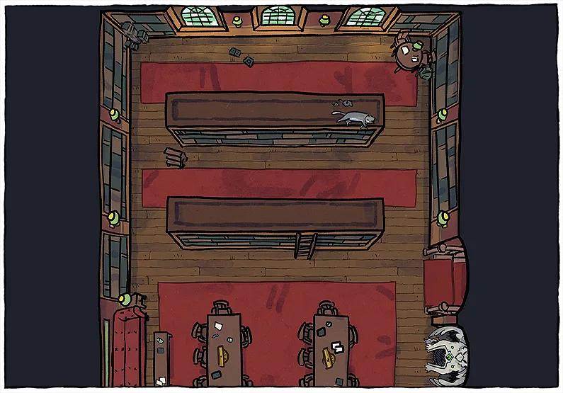 Wizarding School Library by 2-Minute Tabletop | 4 Maps