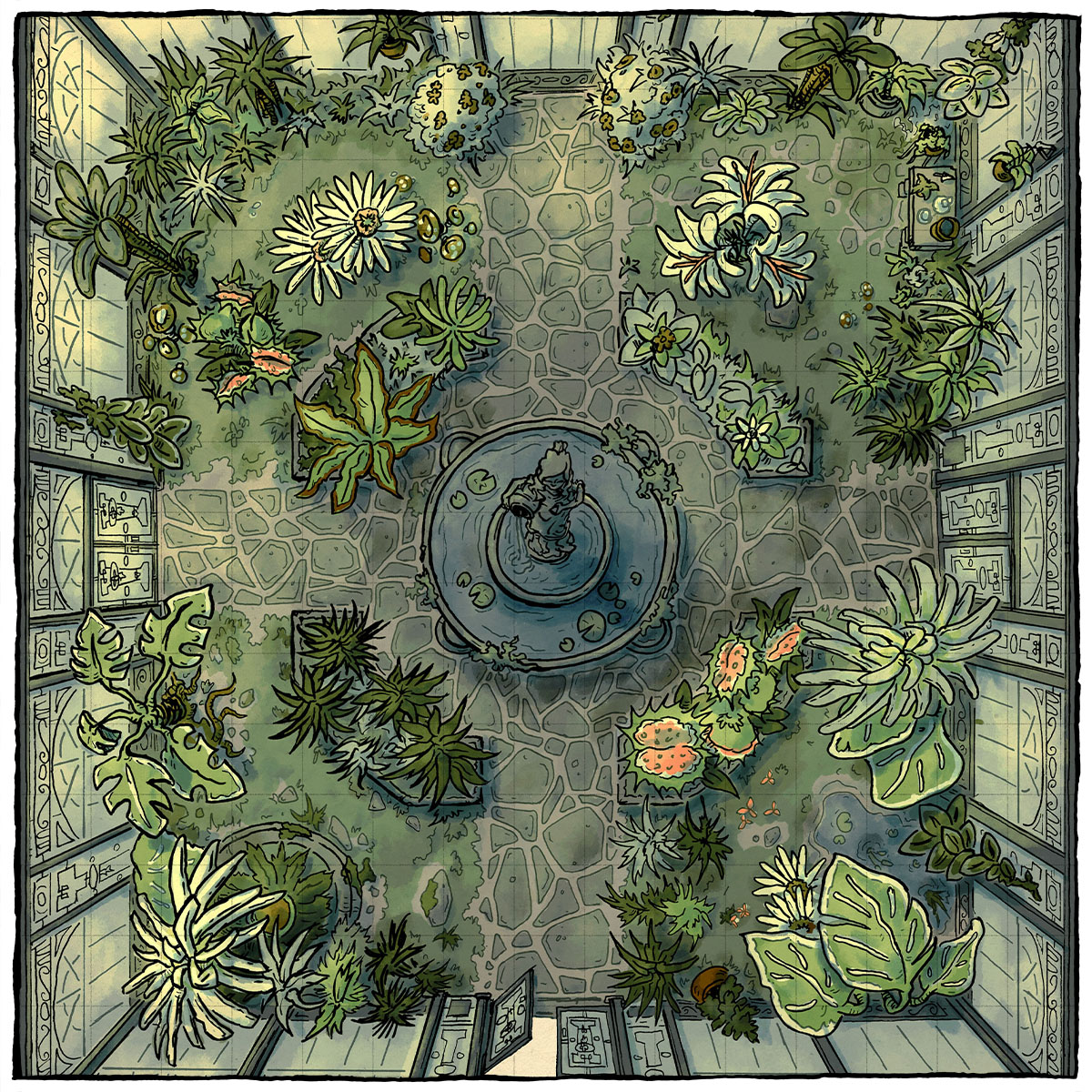 Greenhouse by 2-Minute Tabletop | 2 Maps