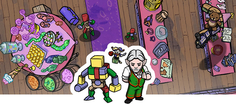 Menace and Merriment - Christmas Construct Encounter for D&D 5e